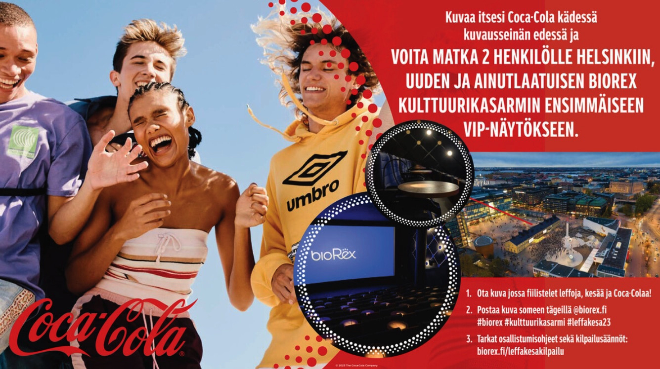 Enter a Coca-Cola contest and WIN A TRIP TO A VIP CINEMA SHOWING ...